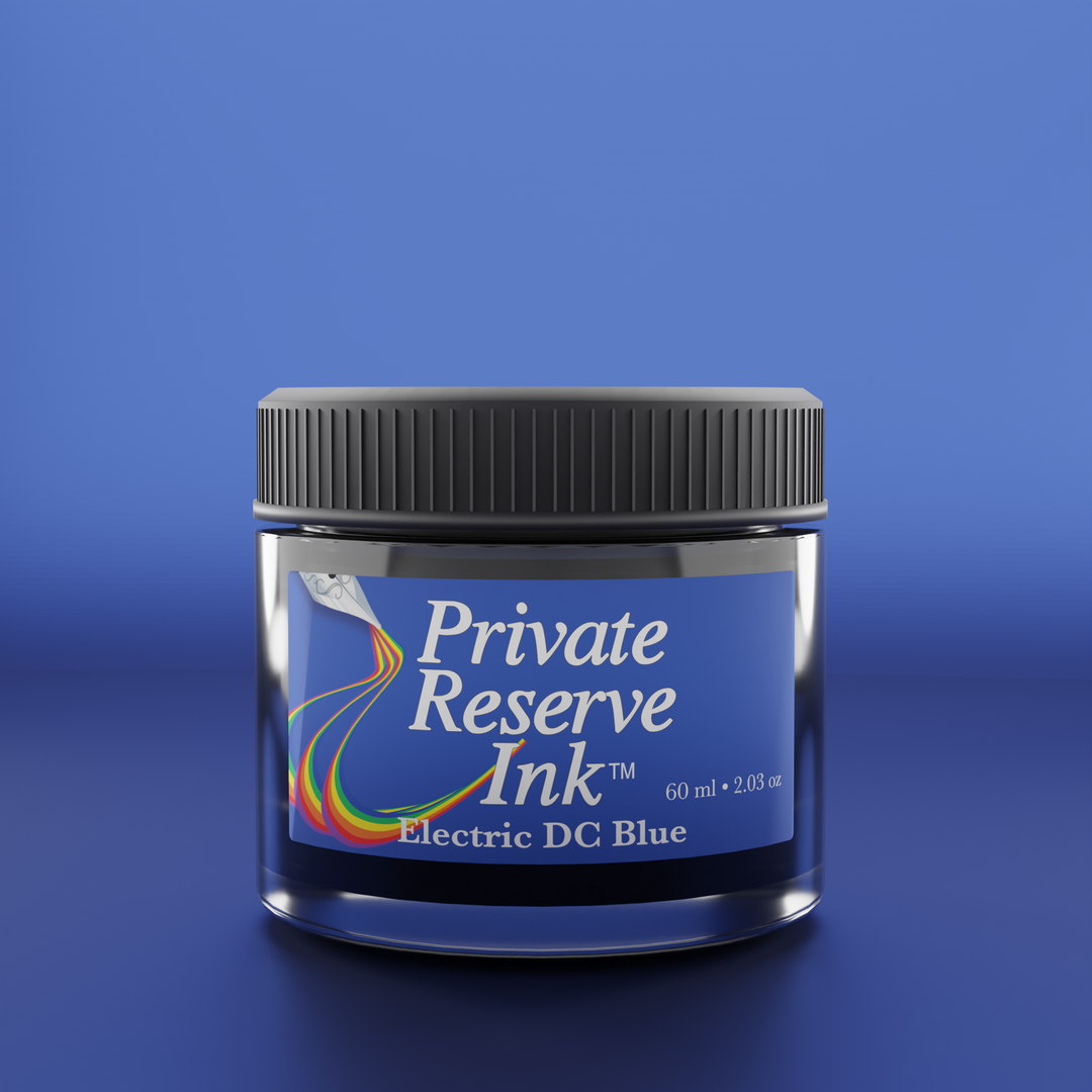 Electric DC Blue - 60ml ink bottle – Private Reserve Ink