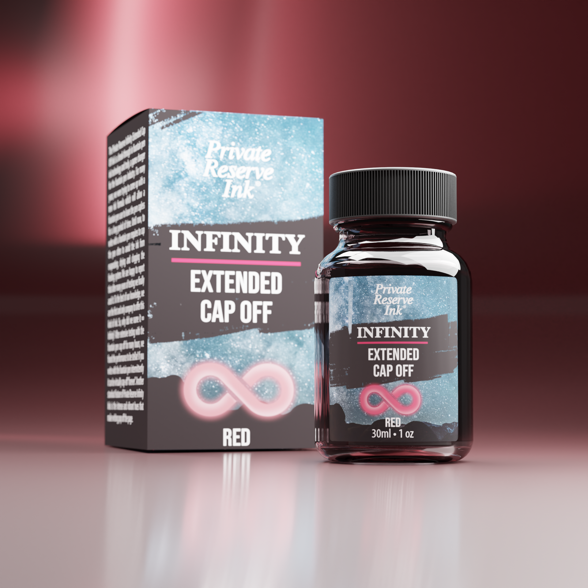 Infinity Red (With ECO Formula) 30ml Ink Bottle – Private Reserve Ink