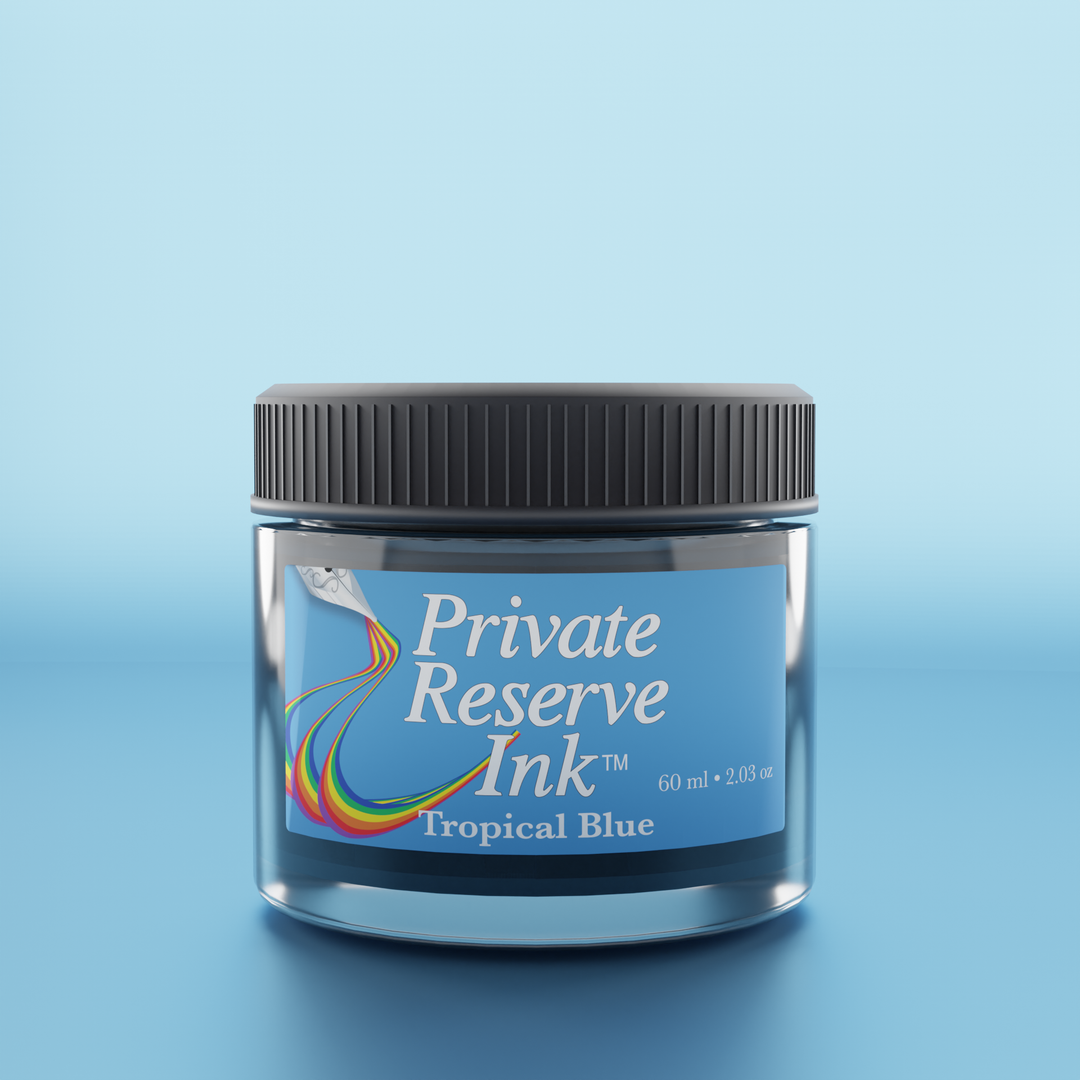 Private Reserve Ink, 60 ml ink bottle; Tropical Blue